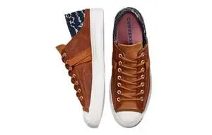 CONVERSE Jack Purcell Vintage Crush Low Top Sneakers - Red