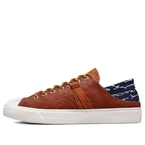 CONVERSE Jack Purcell Vintage Crush Low Top Sneakers - Red