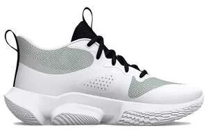 Under Armour Flow Breakthru 3 Basketball Shoes - White/black