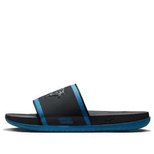 Nike Nfl Carolina Panthers Offcourt Slide - Anthracite/tidal Blue/medium Silver