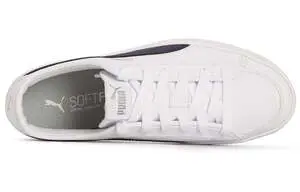 PUMA Smash V2 Vulc Sl Low Top Sneakers - White/blue/silver