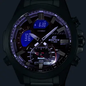 Casio Edifice Series 2022 Luminous Stainless Steel Strap Watch