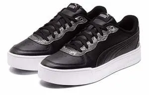 PUMA Skye Untamed Snakeskin Low Top Sneakers