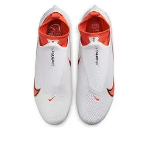 Nike Vapor Edge Pro 360 Football Cleats - White/orange