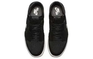 JORDAN Air 1 Low Flyknit Sneakers - Black