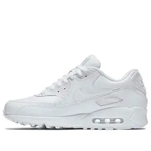 Nike Nike Air Max 90 Leather Low Top Sneakers White
