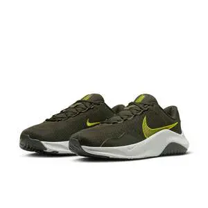 Nike Legend Essential 3 Next Nature "sequoia High Voltage" Sneakers - Sequoia/light Silver/medium Olive