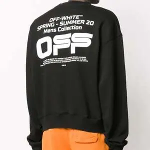 Off-White Alphabet Printed Pullover