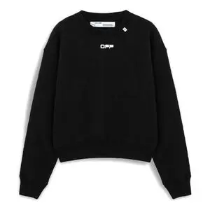 Off-White Alphabet Printed Pullover - Black