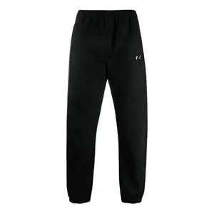 Off-White Ss21 Logo Casual Long Pants - Black