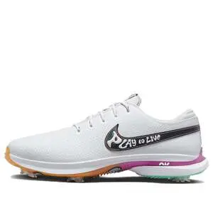 Nike Zoom Victory Tour 3 Nrg "live To Play, Play To Live" Golf Shoes - White/fuchsia Dream/sundial