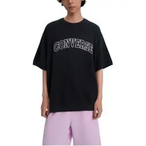 CONVERSE Retro Chuck Crew T-shirt Asia Sizing - Black