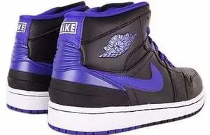 JORDAN 1 Retro '86 - Black/dark Concord-white