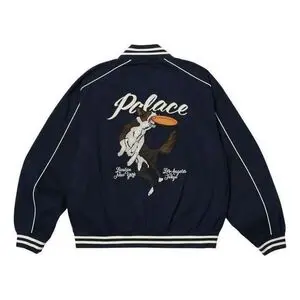 PALACE Catch It Bomber Jacket - Navy