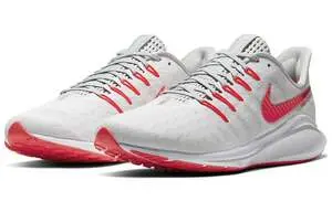 Nike Zoom Vomero 14 Athletic Sneakers - White/red