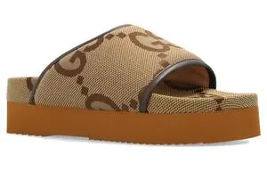Gucci Jumbo Gg Platform Slide