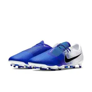 Nike Phantom Venom Pro Fg "white Racer Blue - White/blue
