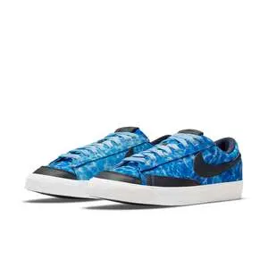 Nike Blazer Low '77 Acid Wash Sneakers - Blue/black