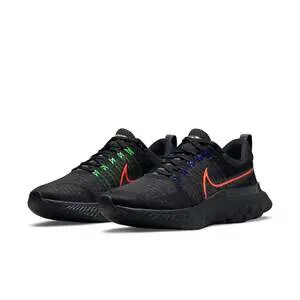 Nike React Infinity Run Flyknit 2 Athletic Sneakers - Black