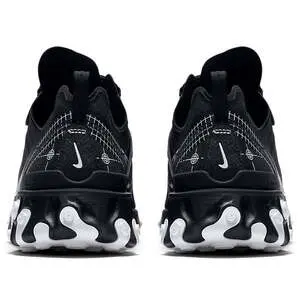 Nike React Element 55 'reverse Schematic' Sneakers - Black