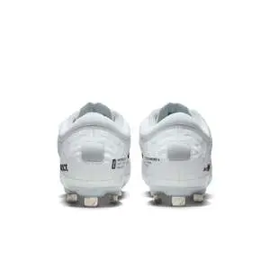 Nike Hyperdiamond 4 Elite Low Top Athletic Cleats - White/pure Platinum/wolf Grey
