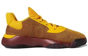 Adidas Pro Bounce 2019 Low Athletic Sneakers - Red/yellow
