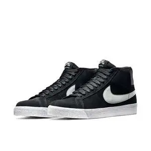 Nike Blazer Premium Sb Mid Top Sneakers - Black/white