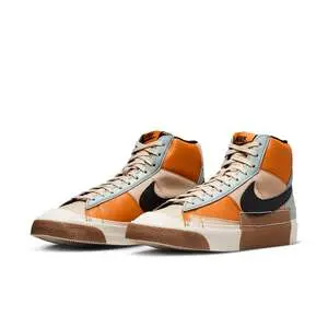 Nike Blazer Mid Pro Club 'grain' Sneakers - Brown/multi-color