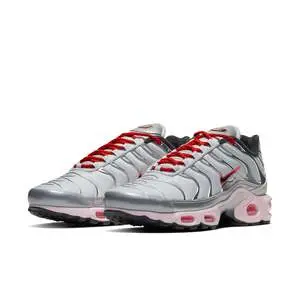 Nike Max Plus Sneakers - Silver/red