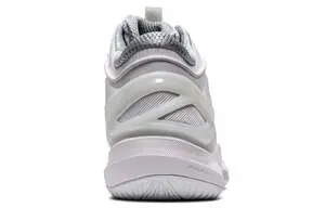Asics Gel Burst 24 Wide Athletic Sneakers - White/gold