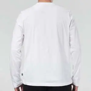 PUMA Logo Printing Colorblock Round Neck Long Sleeve