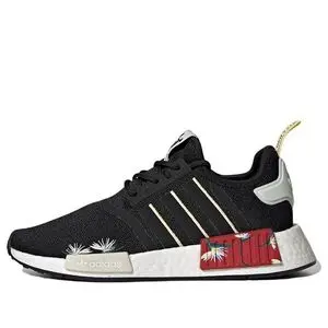 Adidas Thebe Magugu X Nmd_r1 'birds Of Paradise' Sneakers - Black/white