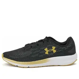 Under Armour Charged Pursuit 2 Athletic Sneakers - Black/gold