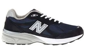 NEW BALANCE 990v3 Made In Usa Sneakers - Black/navy Blue