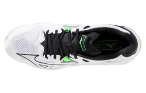 Mizuno Wave Lightning Z8 Wide Athletic Sneakers - White/black