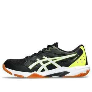 Asics Gel-rocket Athletic Shoes - Black/yellow/orange