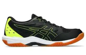 Asics Gel-rocket Athletic Shoes - Black/yellow/orange