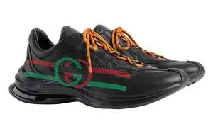 Gucci Run Side-stripe Lace-up Sneakers