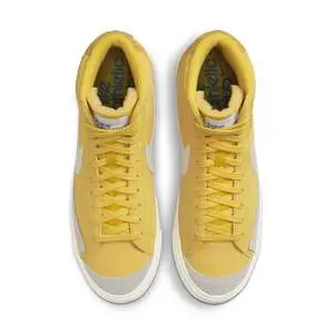 Nike Blazer Mid 77 Athletic Club Sneakers - Yellow/white