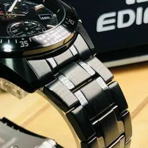 Casio Edifice Quartz Chronograph Watch With Sapphire Crystal