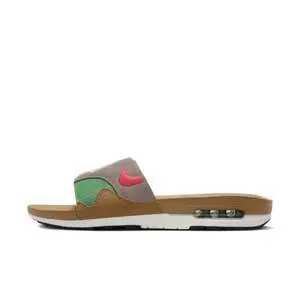 Nike Max 1 Slide 'powerwall - Tan/green/red