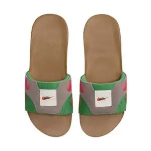 Nike Max 1 Slide 'powerwall - Tan/green/red