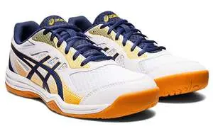 Asics Upcourt 5 Athletic Sneakers - White/blue/yellow