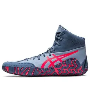 Asics Aggressor 5 Wrestling Shoes - Mist/diva Pink