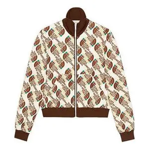 Gucci X The North Face Technical Jersey Jacket - Brown