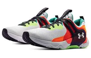 Under Armour Hovr Apex 3 Training Sneakers - White/orange
