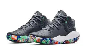 Under Armour Jet '21 Mid-top Basketball Sneakers