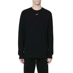 Off-White Fw20 Stencil Arrows Crew Neck Sweater