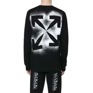 Off-White Fw20 Stencil Arrows Crew Neck Sweater