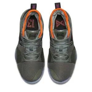 Nike Pg 2 Ep 'palmdale' Athletic Sneakers - Clay Green/black